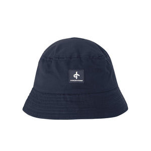 Cross Bucket Hat Navy